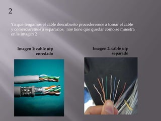 Cable utp directo | PPTX