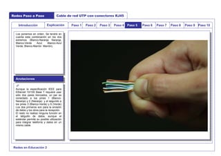 Cable utp rj45 | PDF