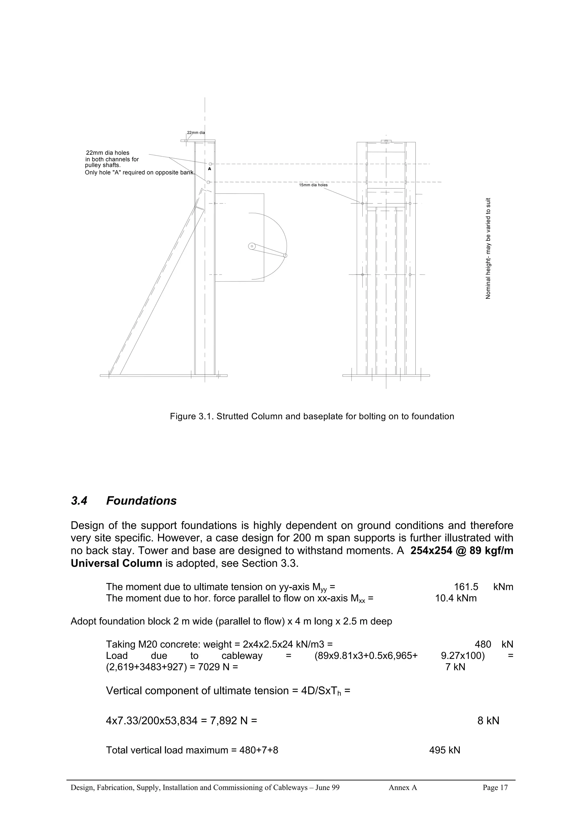 Cableway guidance note 1 design | PDF