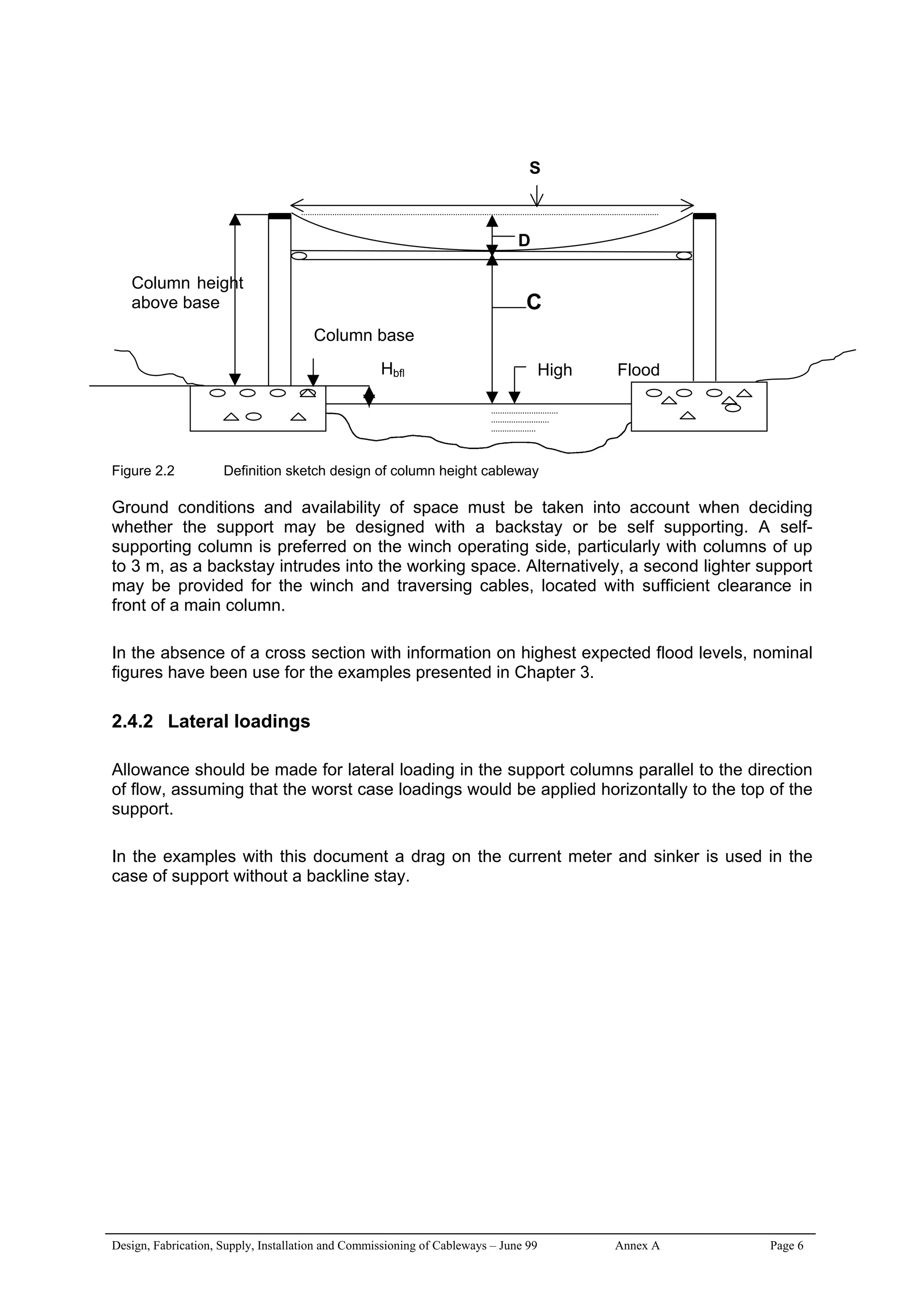 Cableway guidance note 1 design | PDF