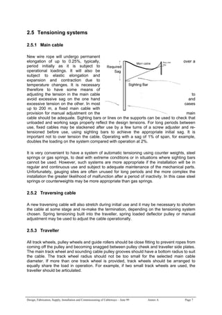 Cableway guidance note 1 design | PDF