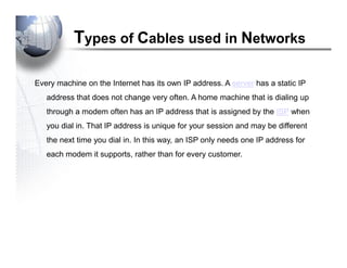 Cabling | PPT