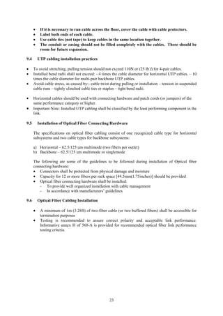 cablingstandard.pdf | Computer Networking | Computing