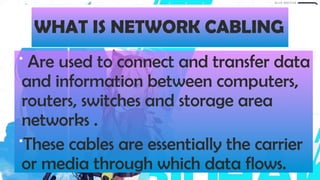 Cabling Straight Through And Crossover Pptx