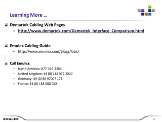 Everything you wanted to know about cabling but were afraid to ask | PPTX