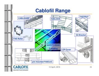 Cablofil Cable Management Solutions Presentation - Cablofil Wire Cable ...