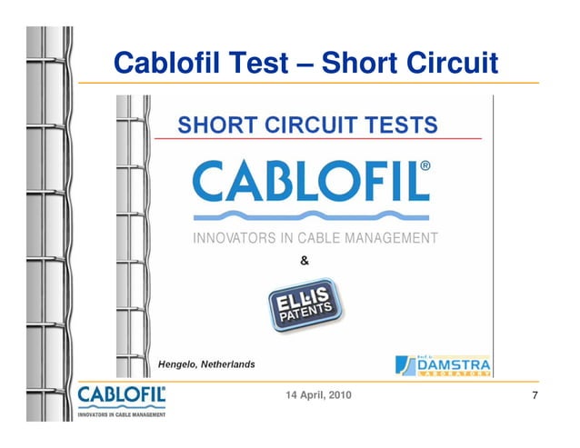 Cablofil Cable Management Solutions Presentation - Cablofil Wire Cable ...