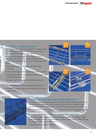 Cablofil Cable Basket - Wire Cable Basket (Galvanised & Stainless Steel ...
