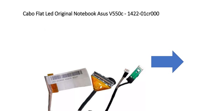 Cabo flat led original notebook asus v550c | PPTX