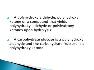 Cabohydrates | PPTX