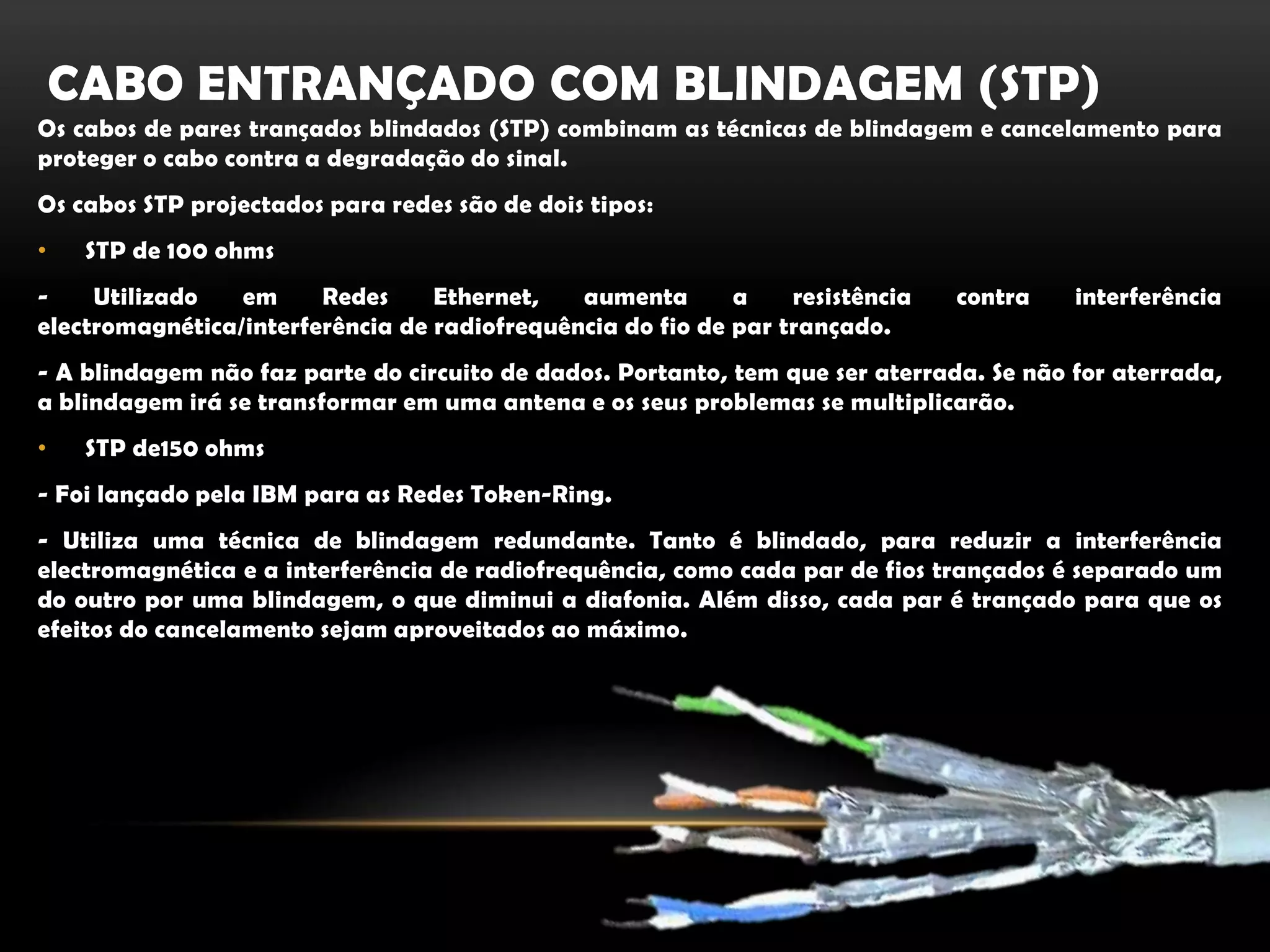 Tipos de cabos | PPTX
