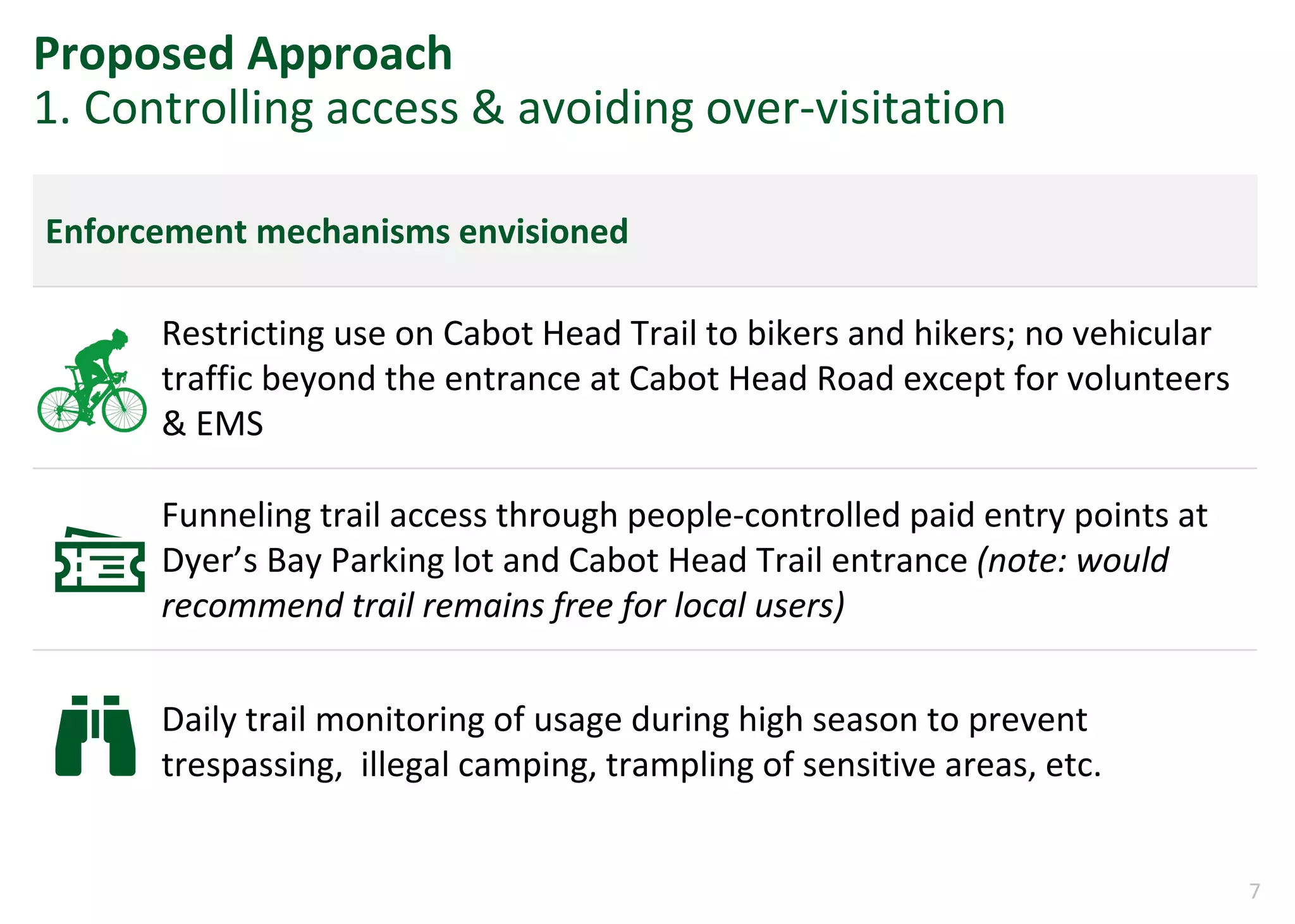 Cabot Head Trail - Project Overview | PPT