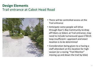 Cabot Head Trail - Project Overview | PPT