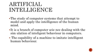 Àrtificial intelligence Presentation.pptx
