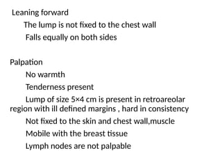 CA BREAST Etiology, Staging and management | PPTX