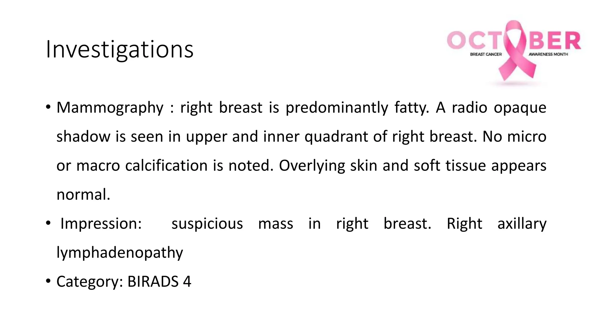 carcinoma breast case presentation .pptx
