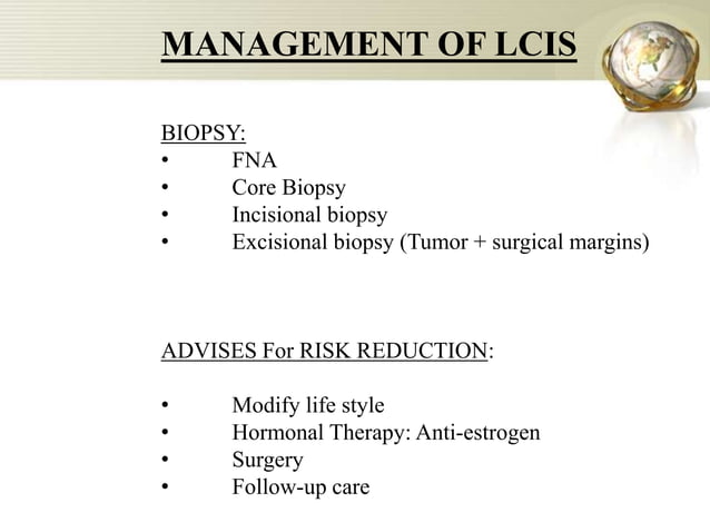 Ca breast management (according to NCCN guidelines) | PPTX