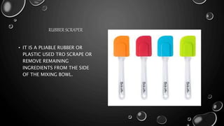 bread and pastry tools equipment | PPT