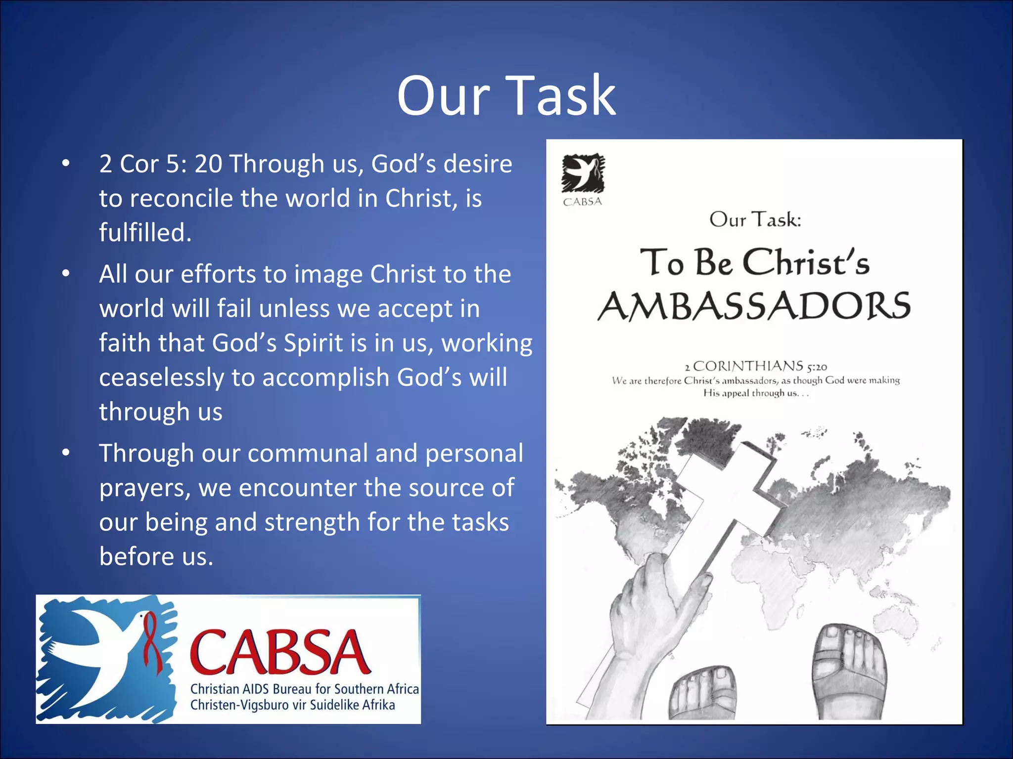 CABSA Guiding Principles | PPT