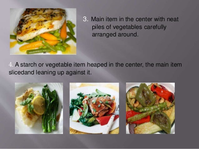present vegetable dishes
