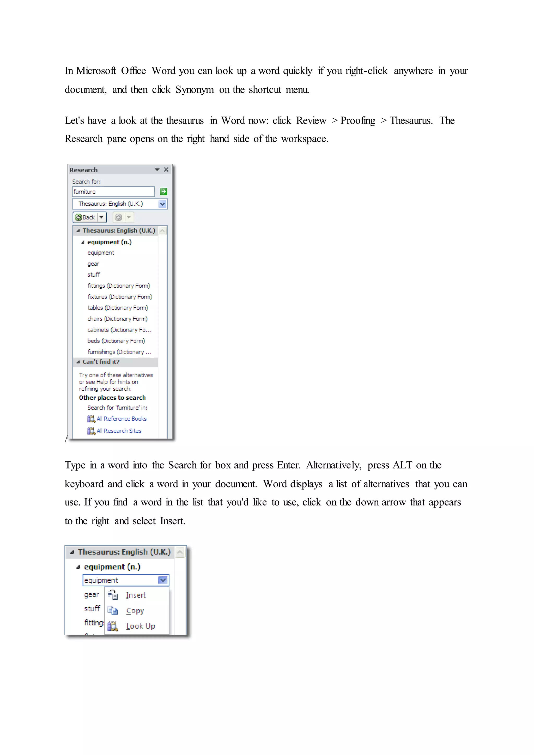 computer applications in Business unit 2 | DOCX