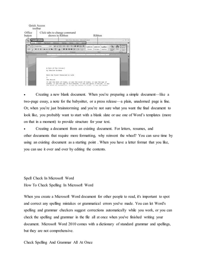 computer applications in Business unit 2 | PDF