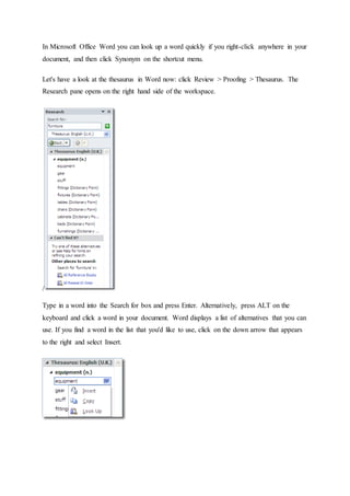 computer applications in Business unit 2 | PDF