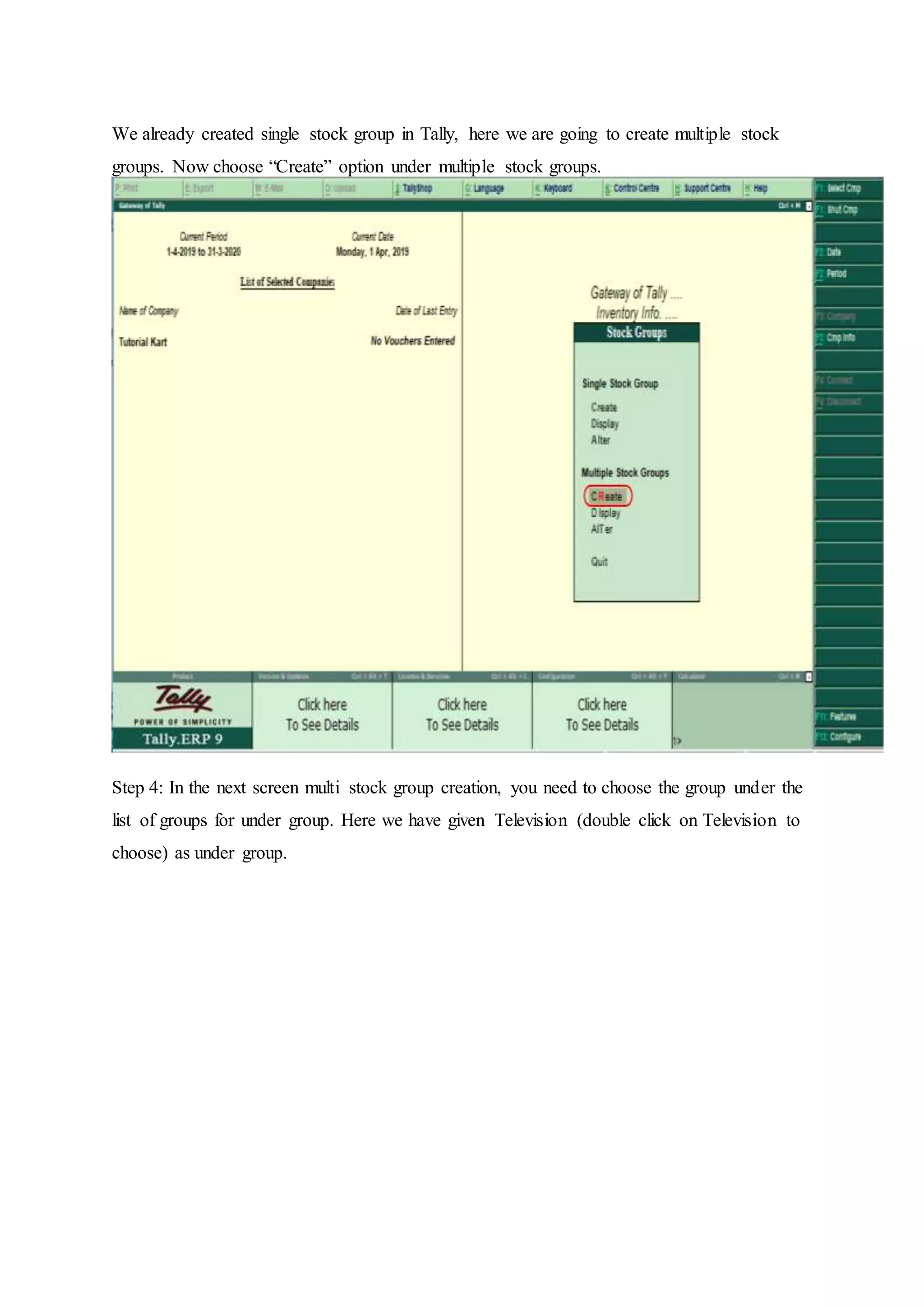 Computer Applications in Business Tally unit 5 | PDF