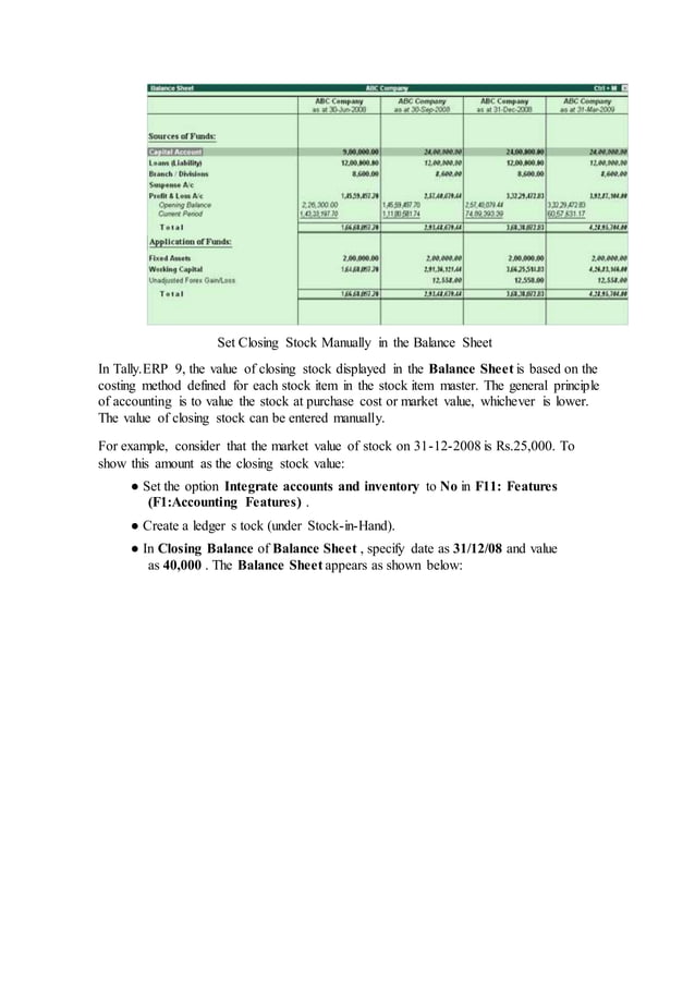 Computer Applications in Business Tally unit 5 | PDF