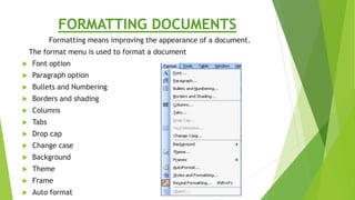 computer applications in business | PPT | Free Download