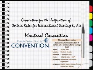 Civil Aviation Conventions | PPT