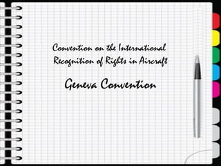 Civil Aviation Conventions | PPT