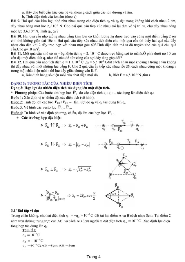 Cac dang-bai-tap-chuong-1 | PDF