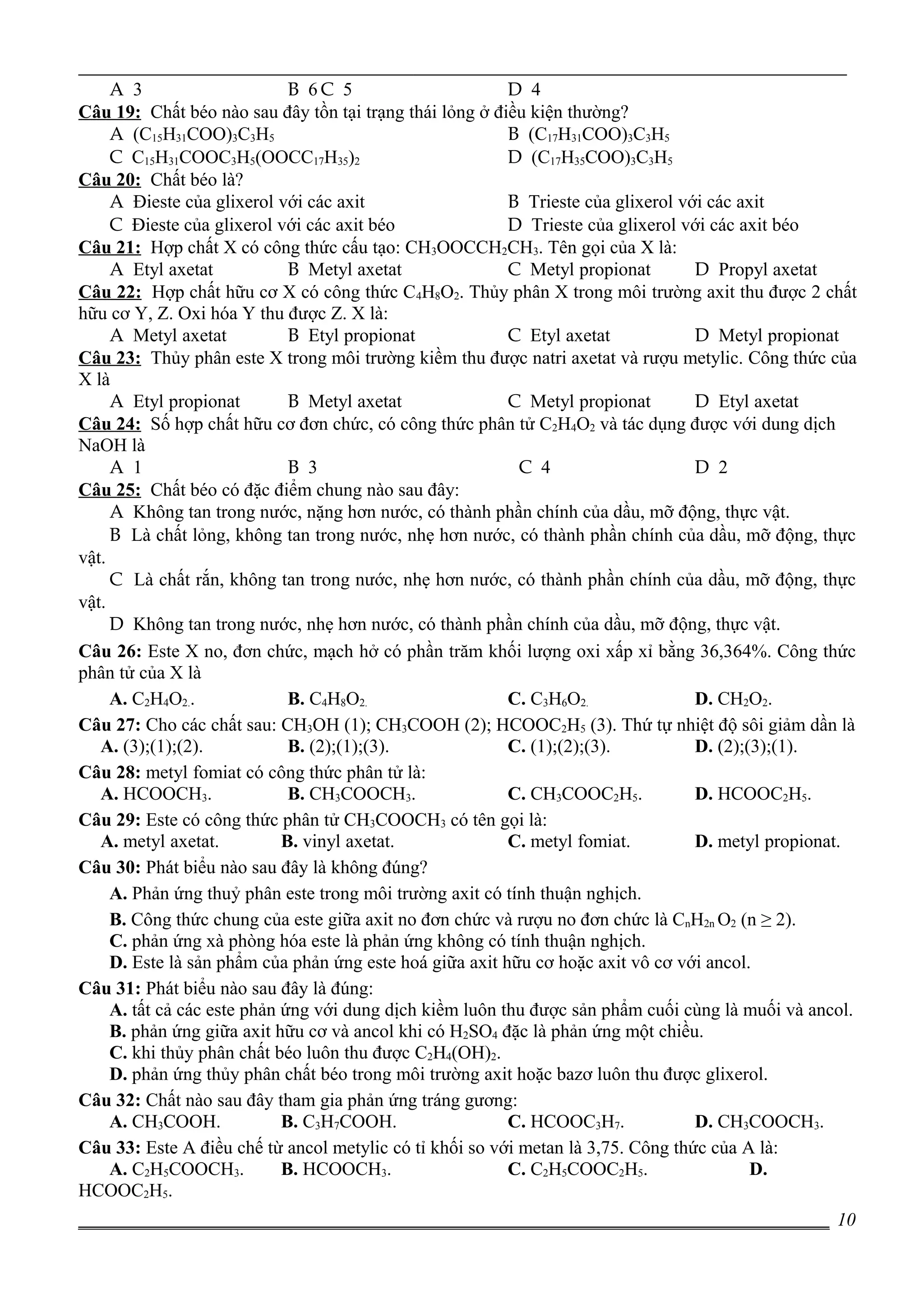 Cac dang-bai-tap-chuong-este-lipit | DOC