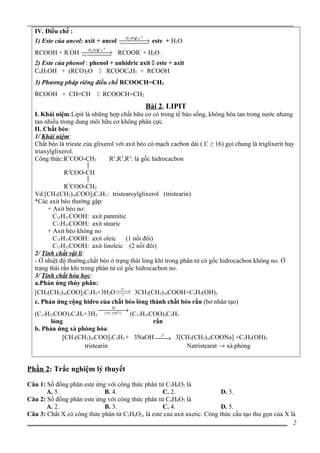 Cac dang-bai-tap-chuong-este-lipit | DOC