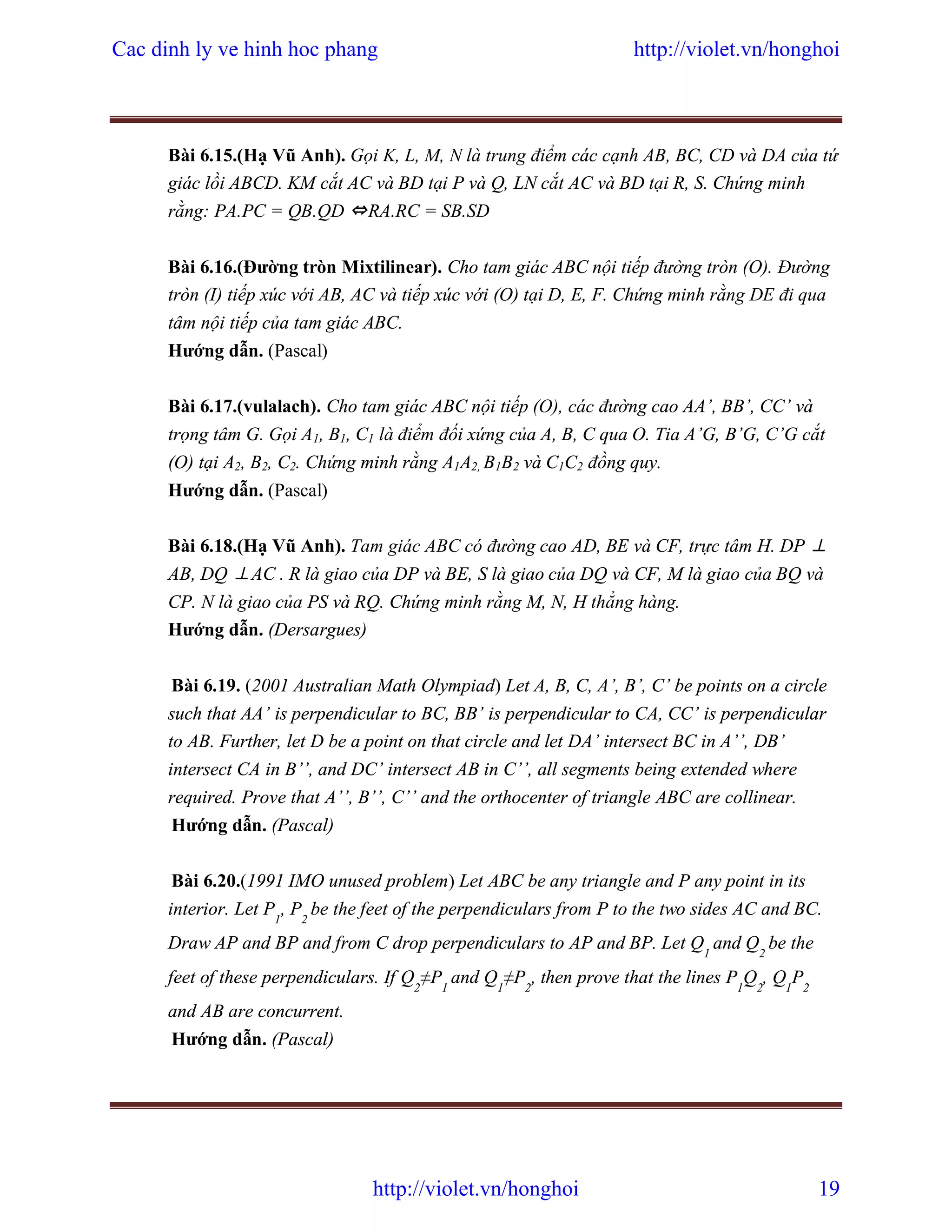 Cac dinh-ly-hinhhocphang | PDF