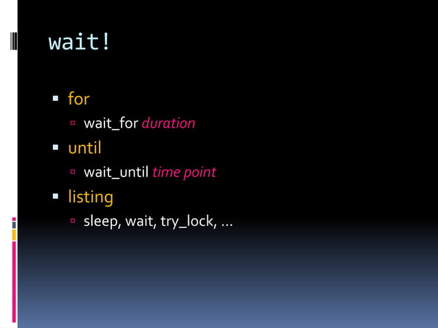 Synchronizing concurrent threads | PPT