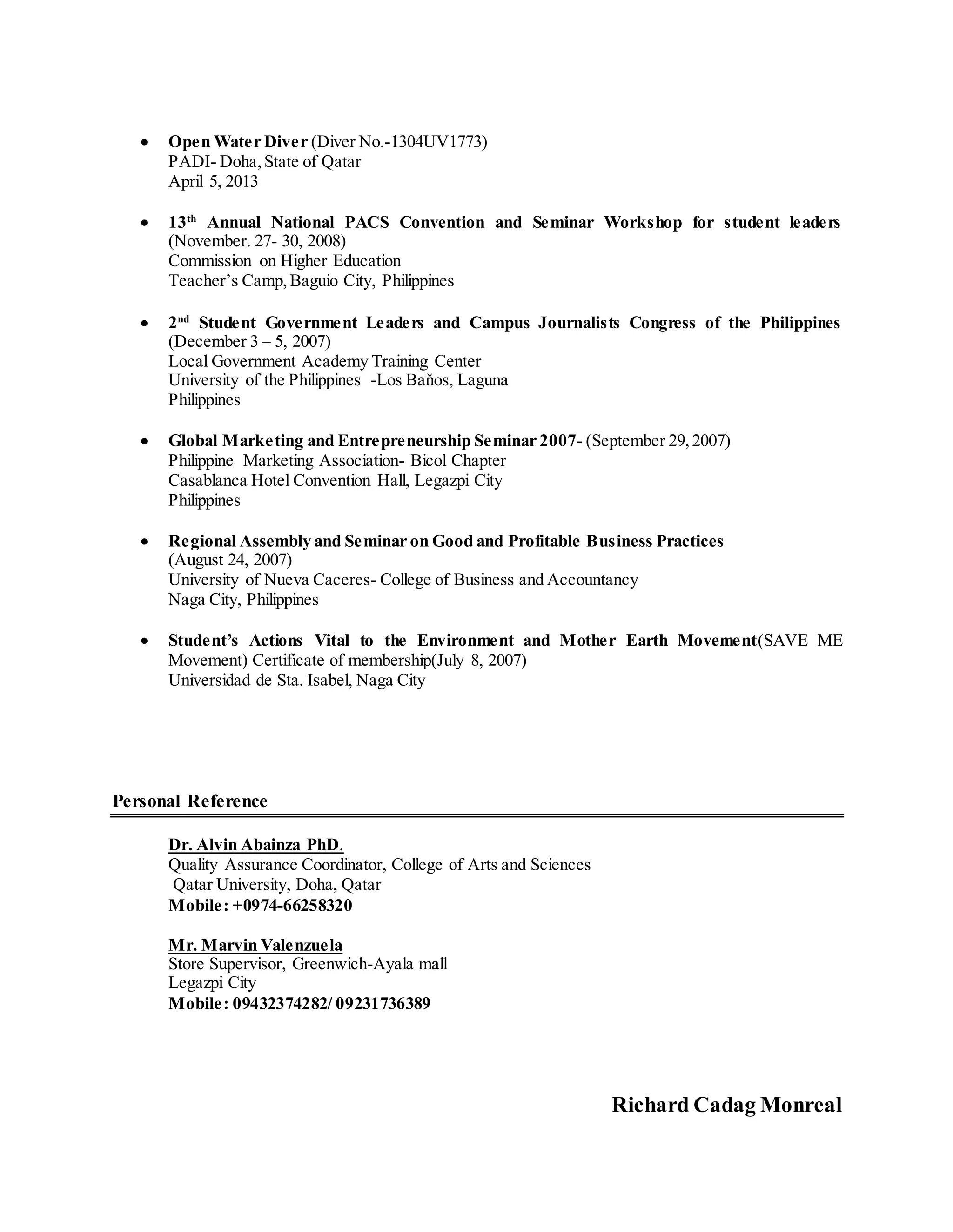 CV (Autosaved) | PDF