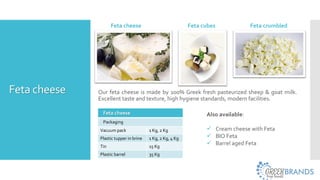Greek Brands - Greek Fine Foods | PPT