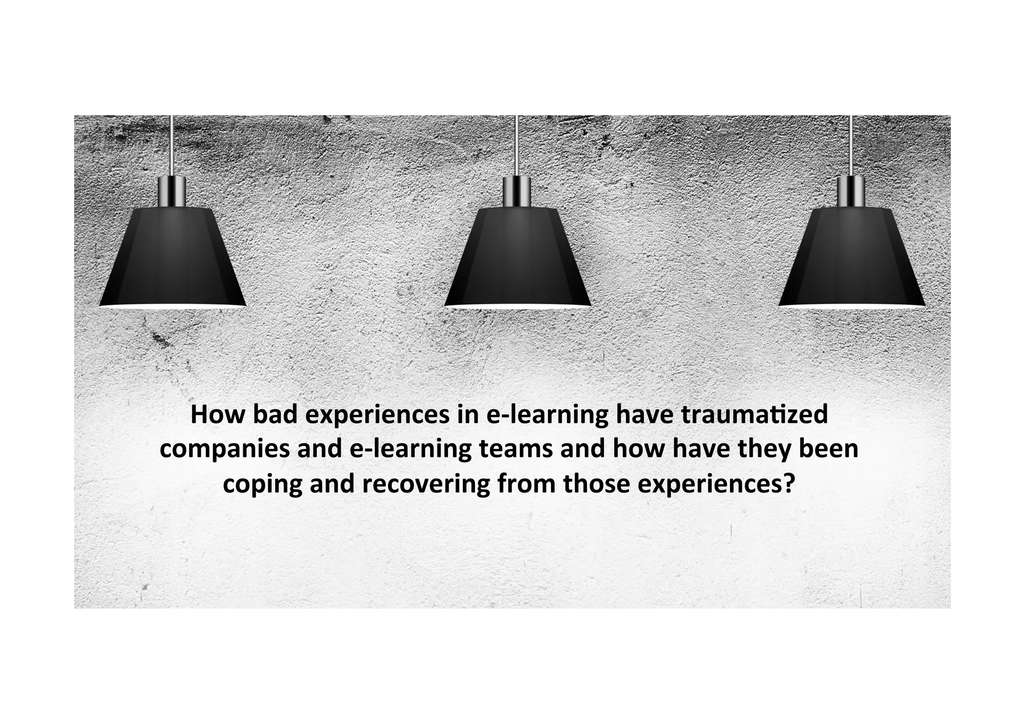 Evolution and Trauma in Corporate e-Learning @ ICERI 2014 Seville | PDF