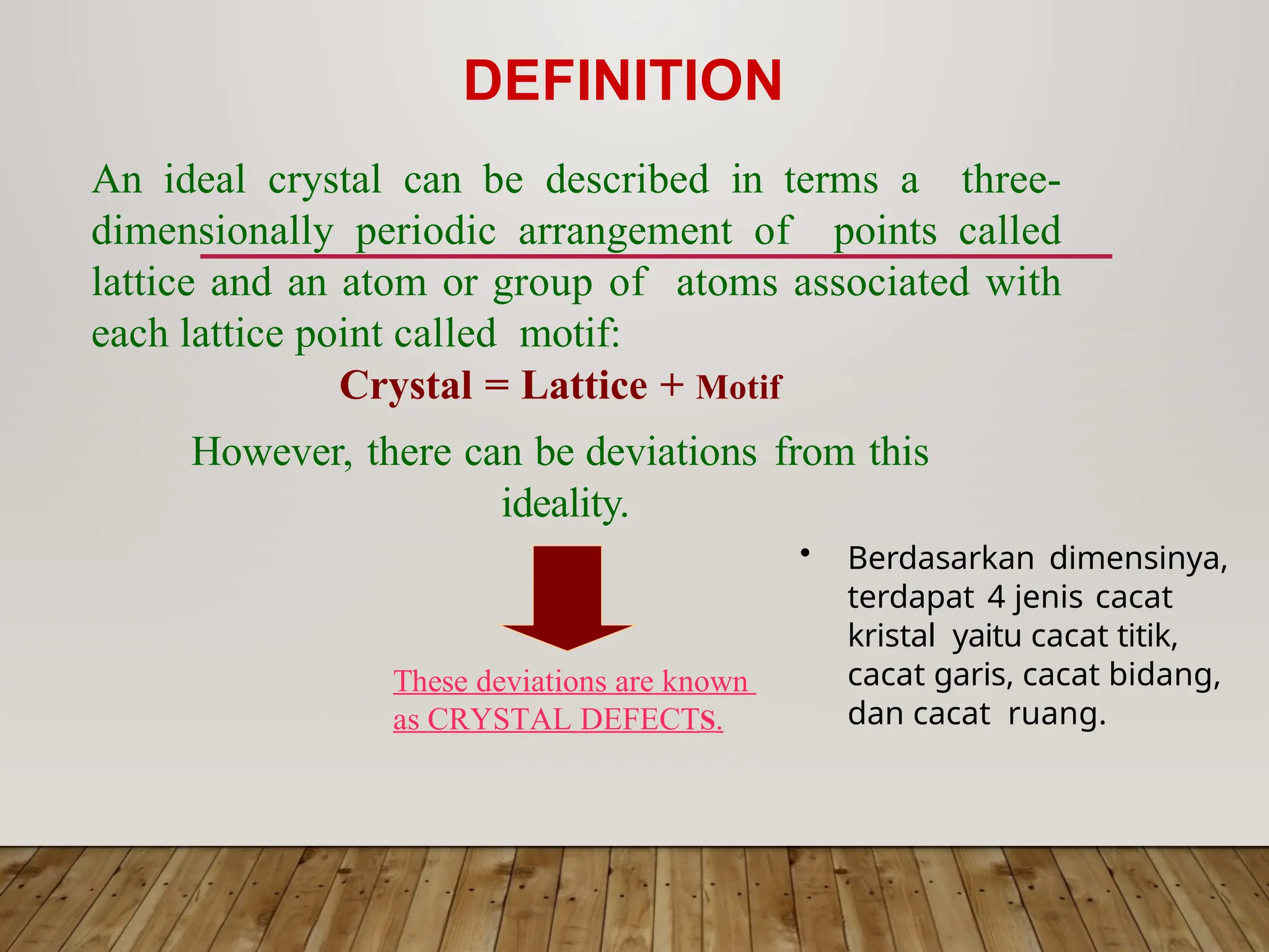 cacat kristal logam pada pengecoran logam | PPTX