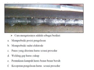 CACAT LAS DAN BAHAYA PADA PEKERJAAN LAS.pptx