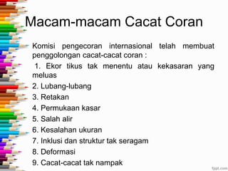 CACAT PENGECORAN.pptx