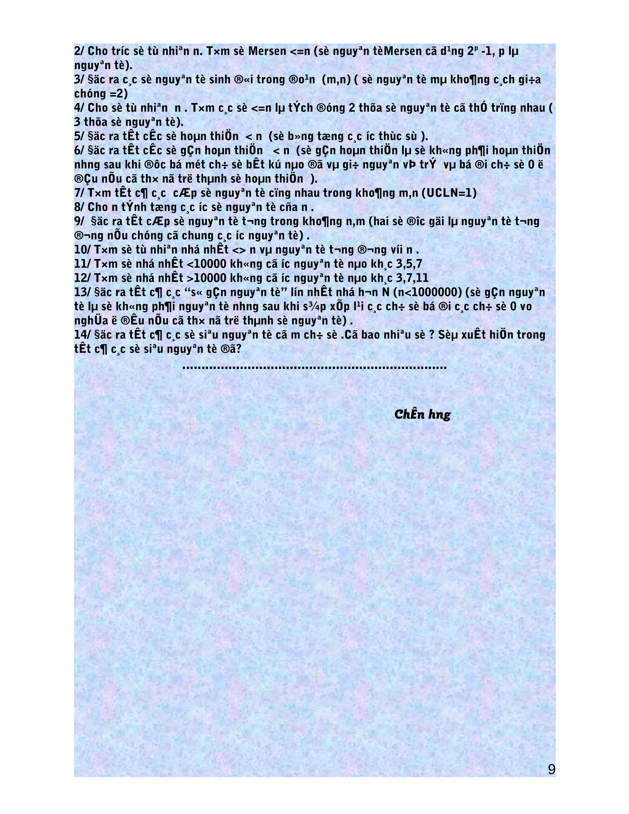 Cac bai tap hay ve mang 1 chieu | PDF