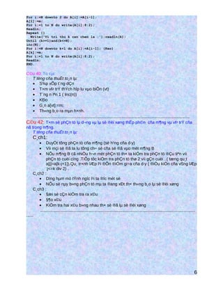 Cac bai tap hay ve mang 1 chieu | PDF