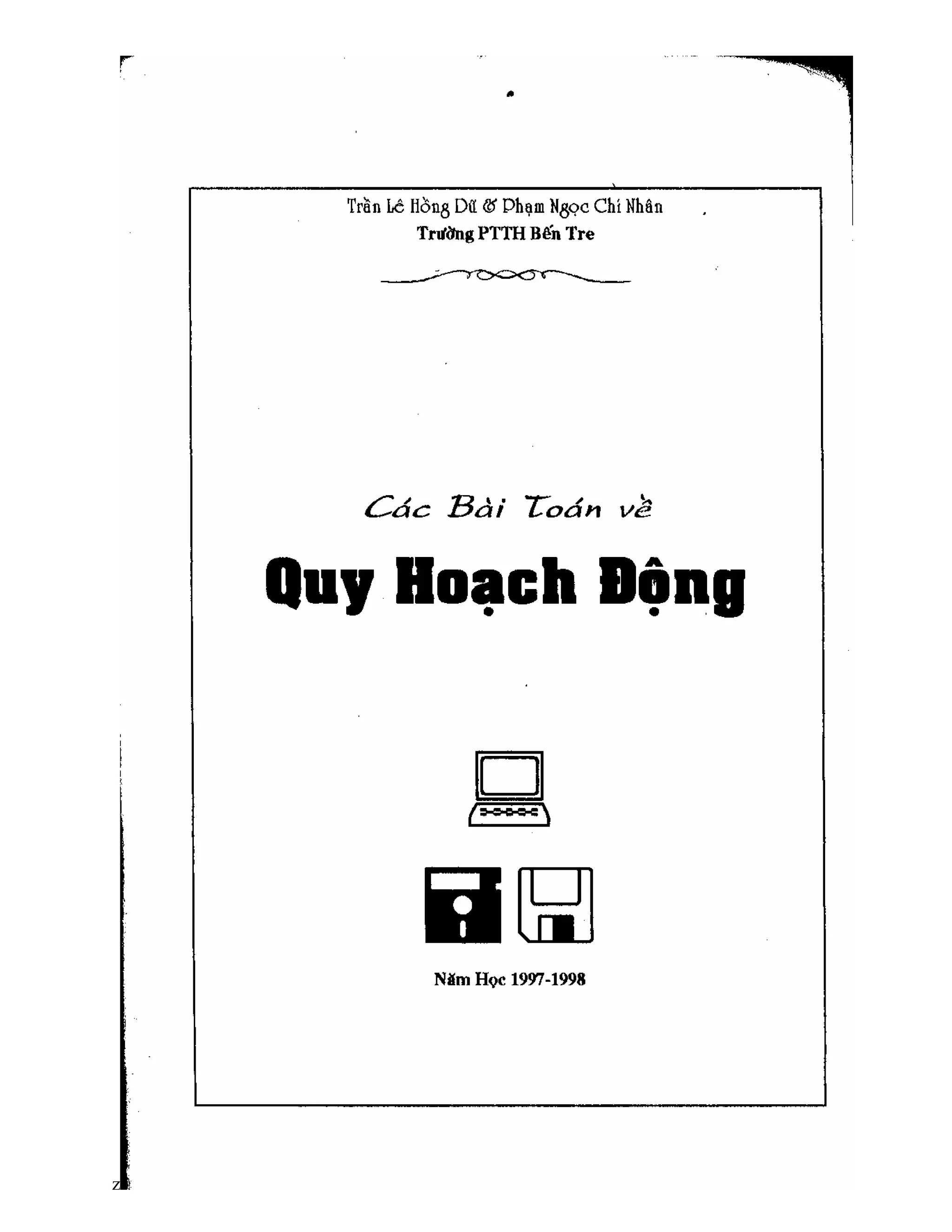 Cac bai toan ve quy hoach dong | PDF