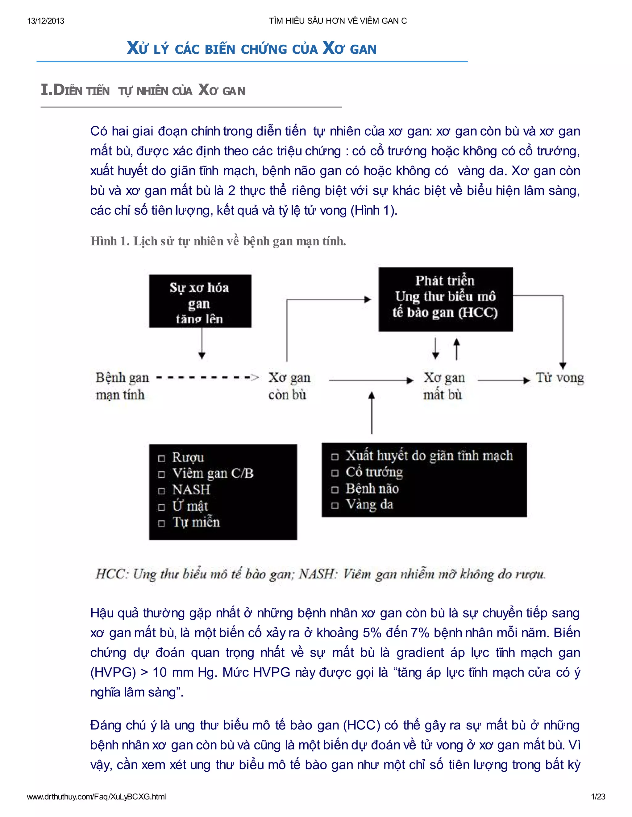 Cac bien chung xo gan | PDF