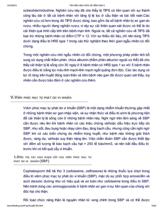 Cac bien chung xo gan | PDF