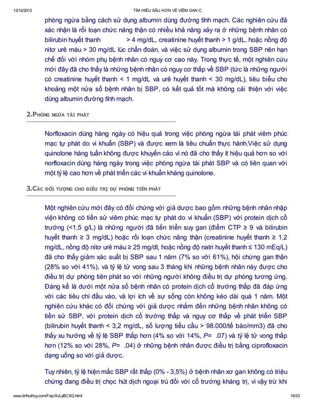 Cac bien chung xo gan | PDF