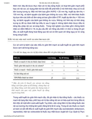 Cac bien chung xo gan | PDF